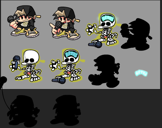 Bf hellbeats recreation .FLA (WIP) Work In Progress for Friday Night ...