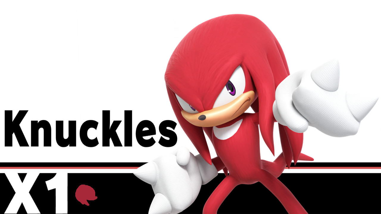 Knuckles the Echidna Moveset Work In Progress for Super Smash Bros ...
