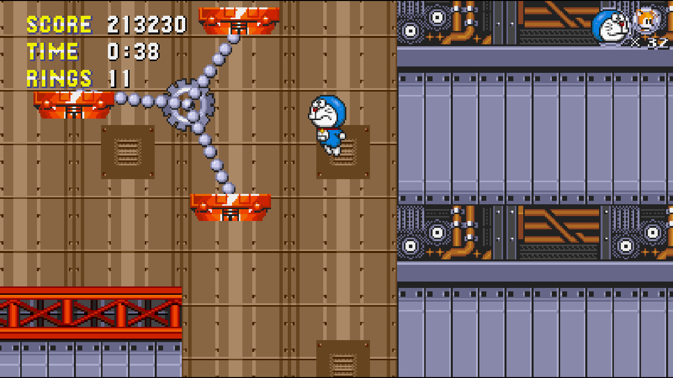 Doraemon Triple Trouble 16-Bit Work In Progress for Sonic Triple ...