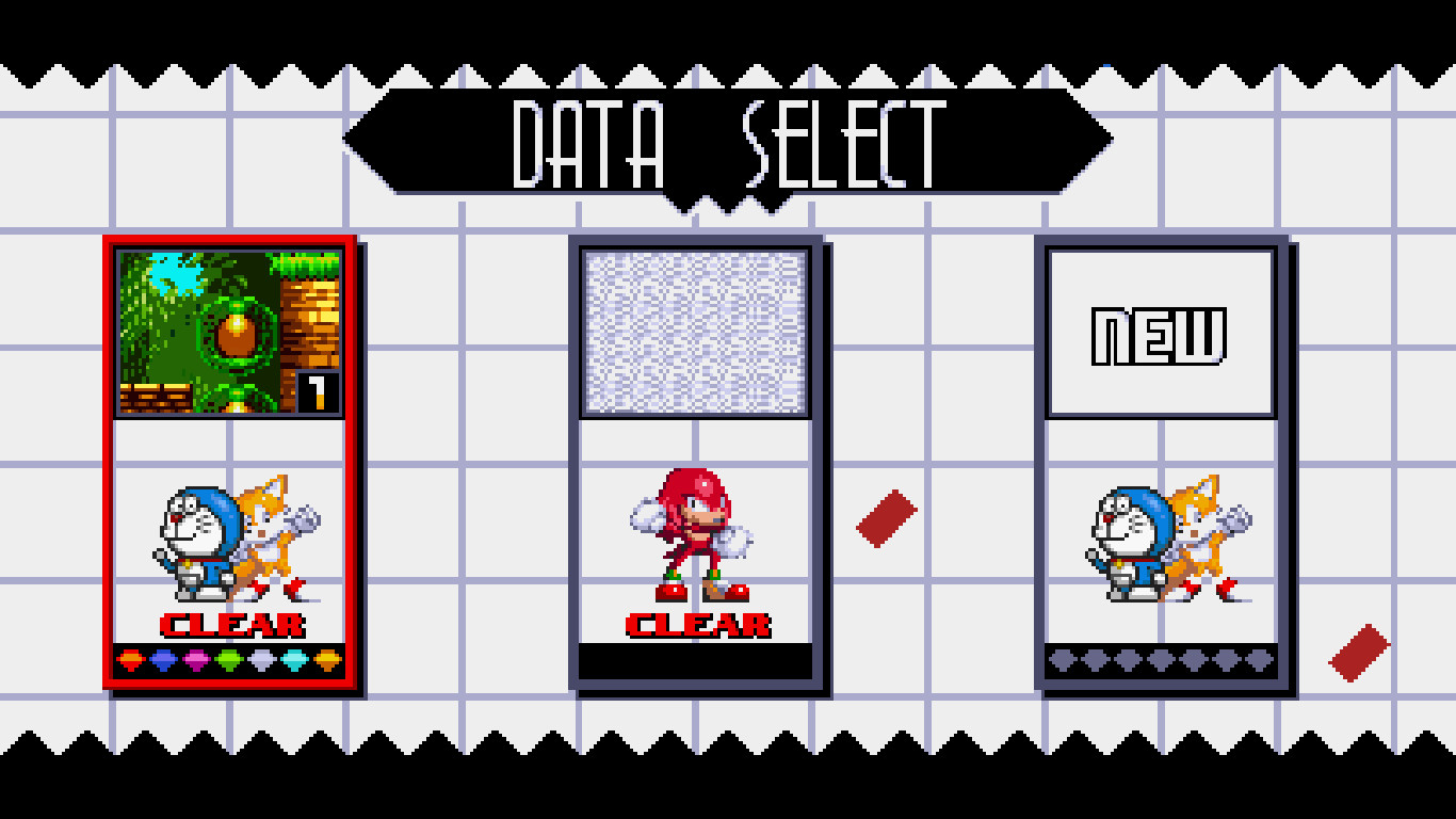 Doraemon Triple Trouble 16-Bit Work In Progress for Sonic Triple ...