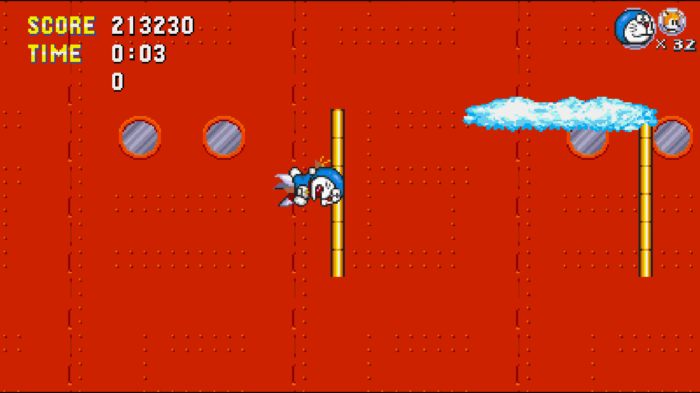 Doraemon Triple Trouble 16-Bit Work In Progress for Sonic Triple ...