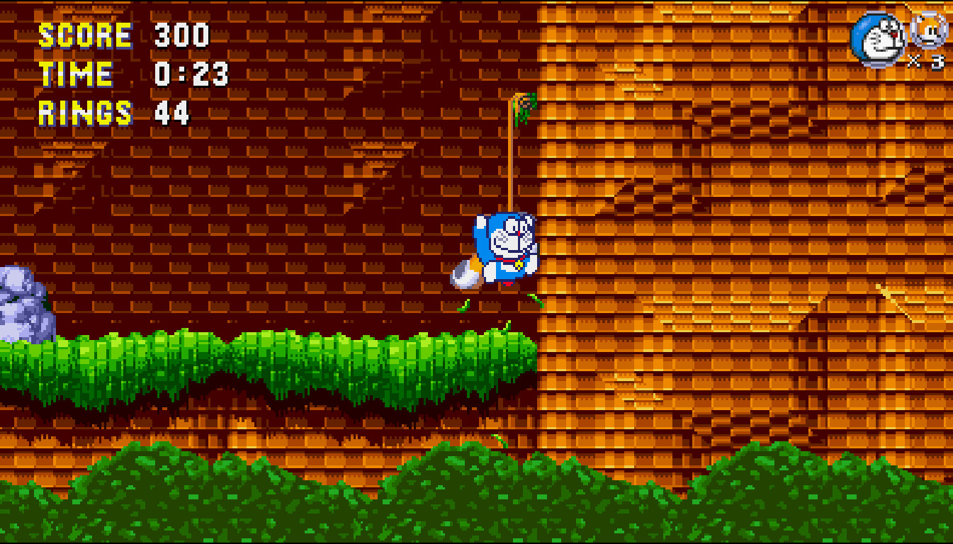 Doraemon Triple Trouble 16-Bit Work In Progress for Sonic Triple ...