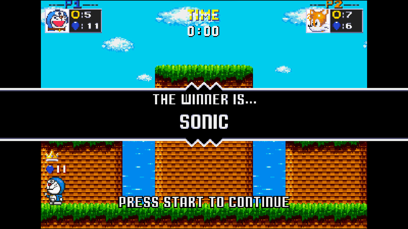 Doraemon Triple Trouble 16-Bit Work In Progress for Sonic Triple ...