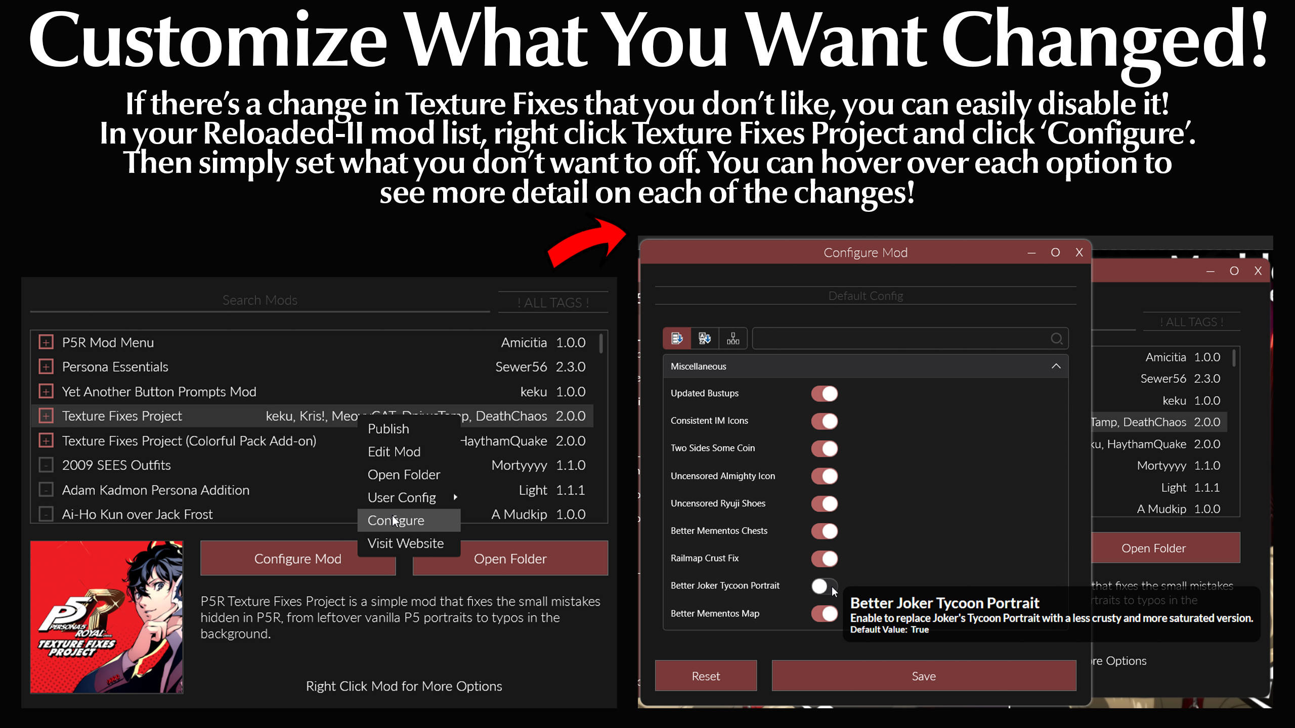 P5R Texture Fixes Project Work In Progress for Persona 5 Royal (PC) | P5R (PC) Works In Progress