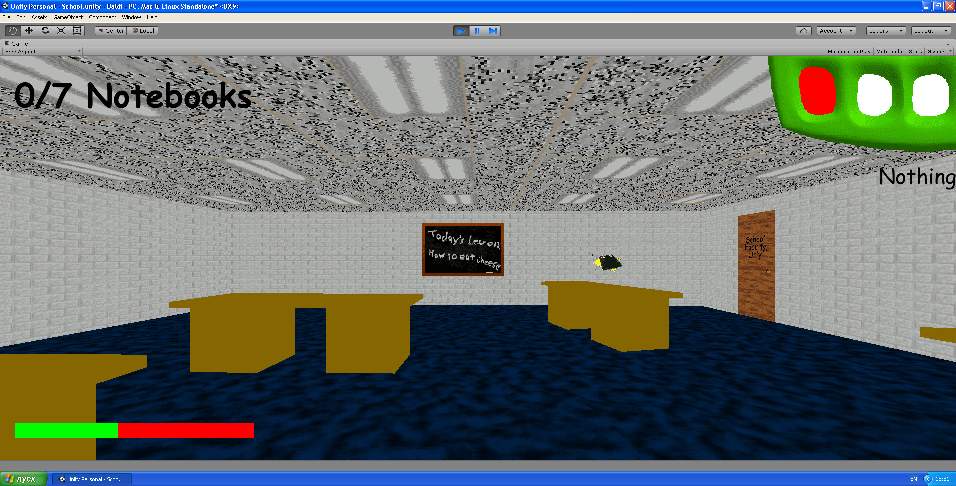 Baldi's Basics: Windows XP Ports Work In Progress for Baldi's Basics ...