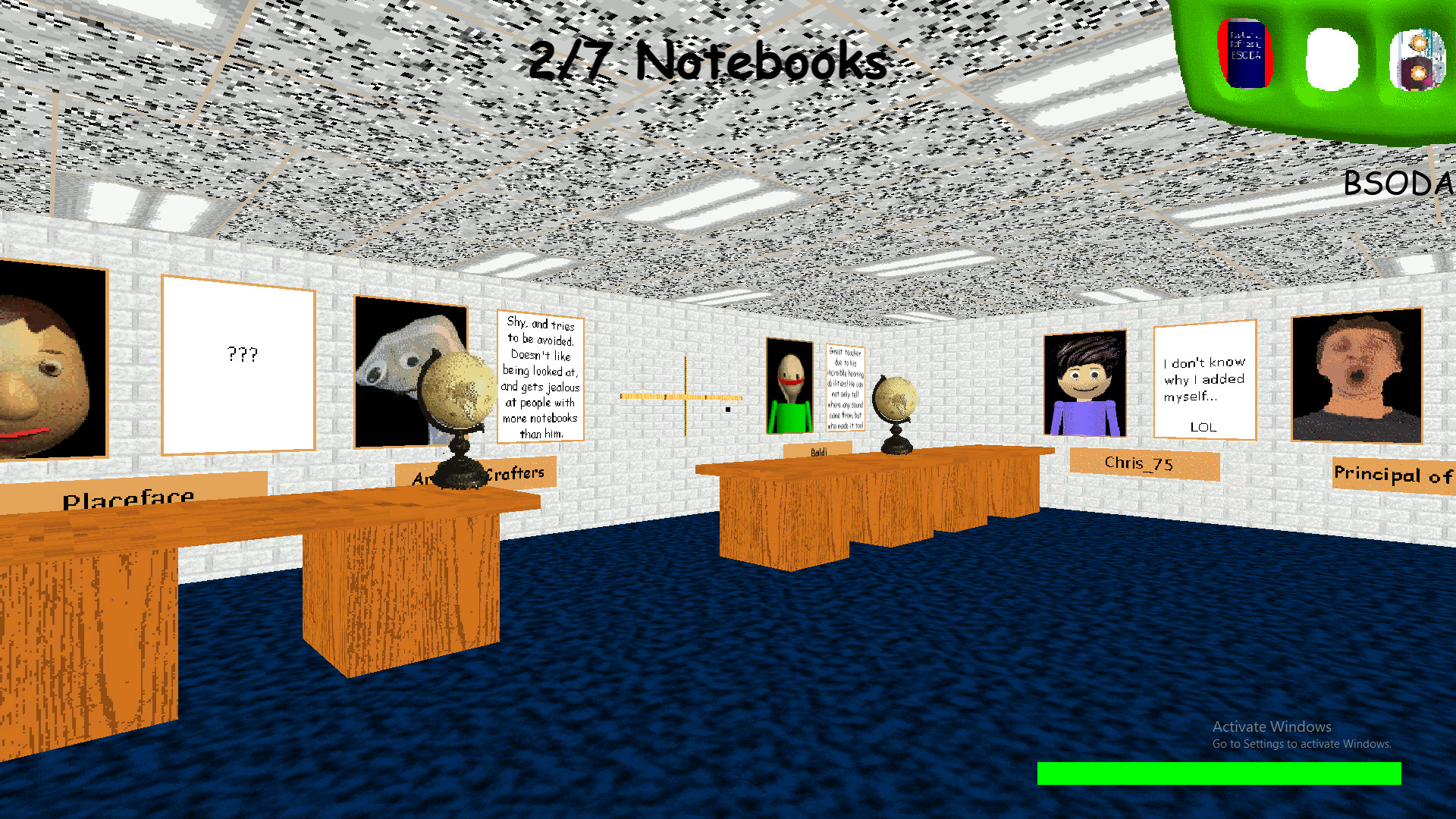 Baldi is Crazy (joke mod) Work In Progress for Baldi's Basics | Baldi ...