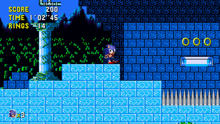 Dubious Depths Zone Work In Progress for Sonic CD (2011) | SCD Works In ...