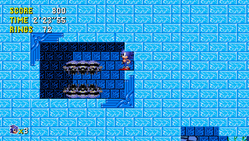 Dubious Depths Zone Work In Progress for Sonic CD (2011) | SCD Works In ...