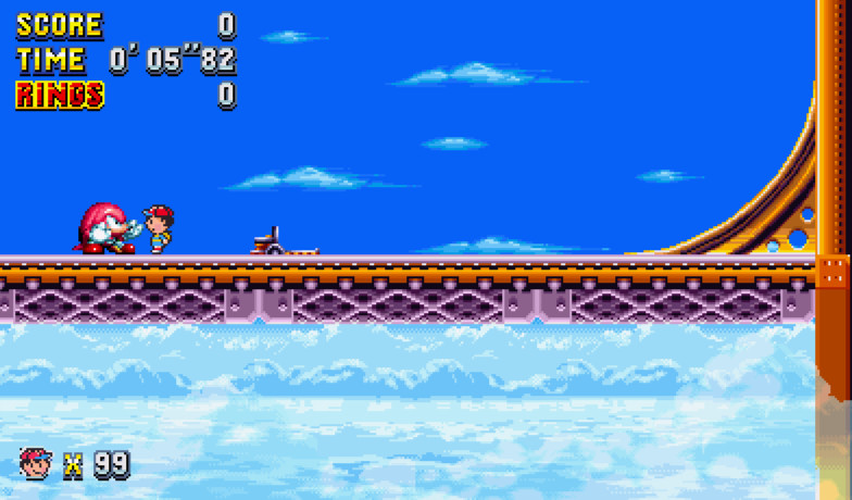 Earthbound Mania Work In Progress for Sonic Mania | SM Works In Progress