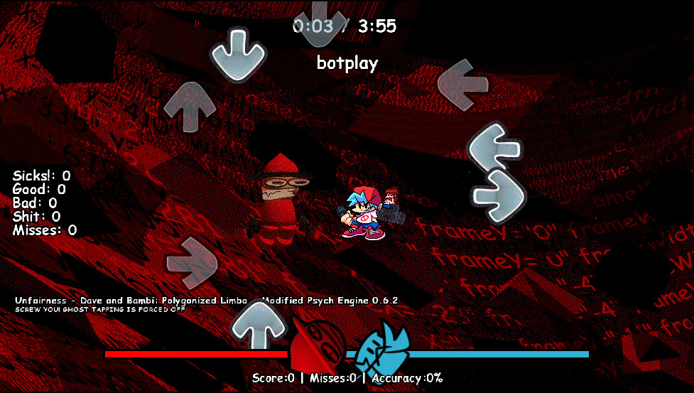 [SENSITIVE CONTENT] (ALPHA RELEASE) Dave and Bambi: Polygonized Limbo ...