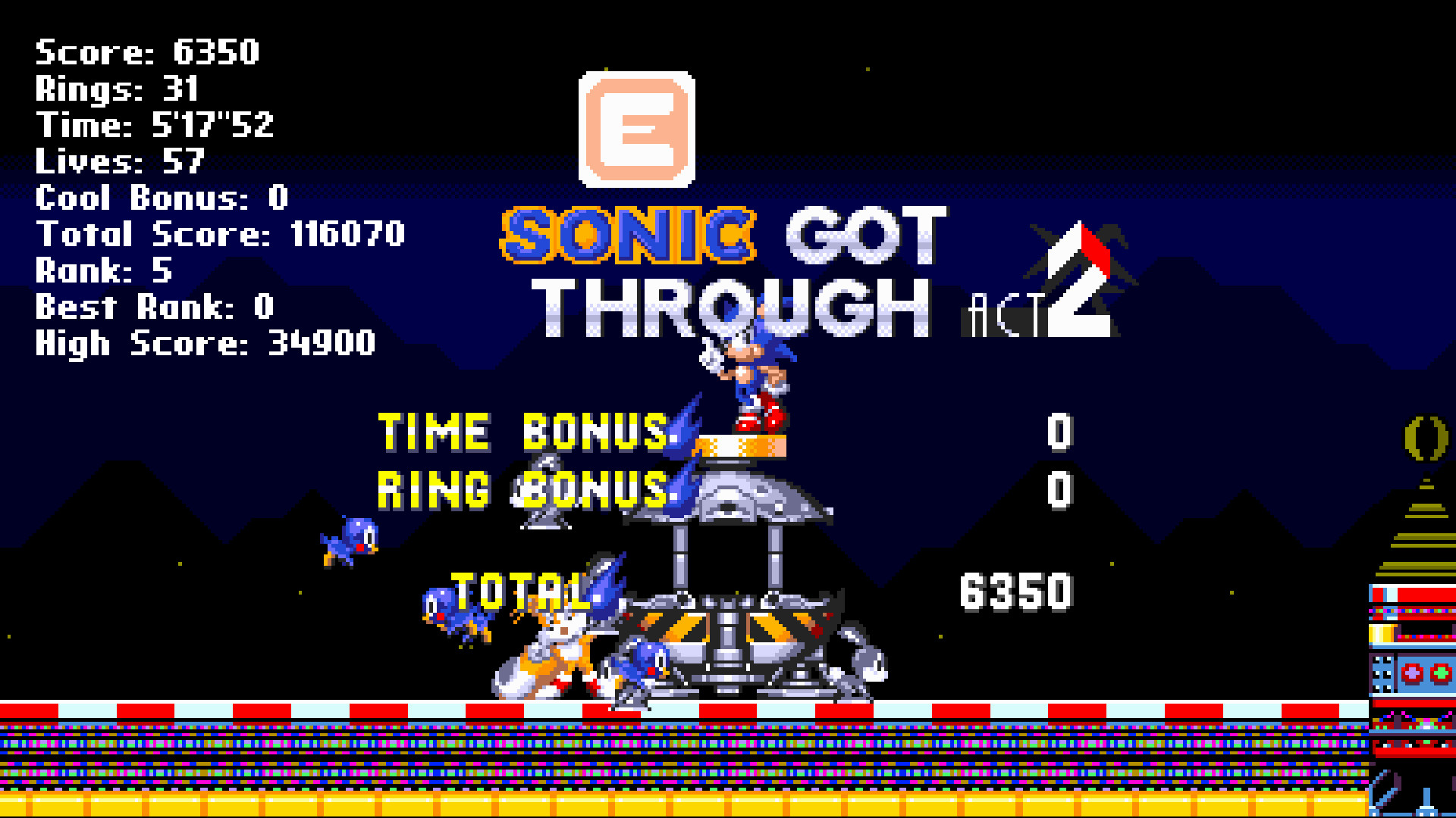 [WIP] Per-Act Scoring & Ranking System Work In Progress for Sonic 3 A.I ...
