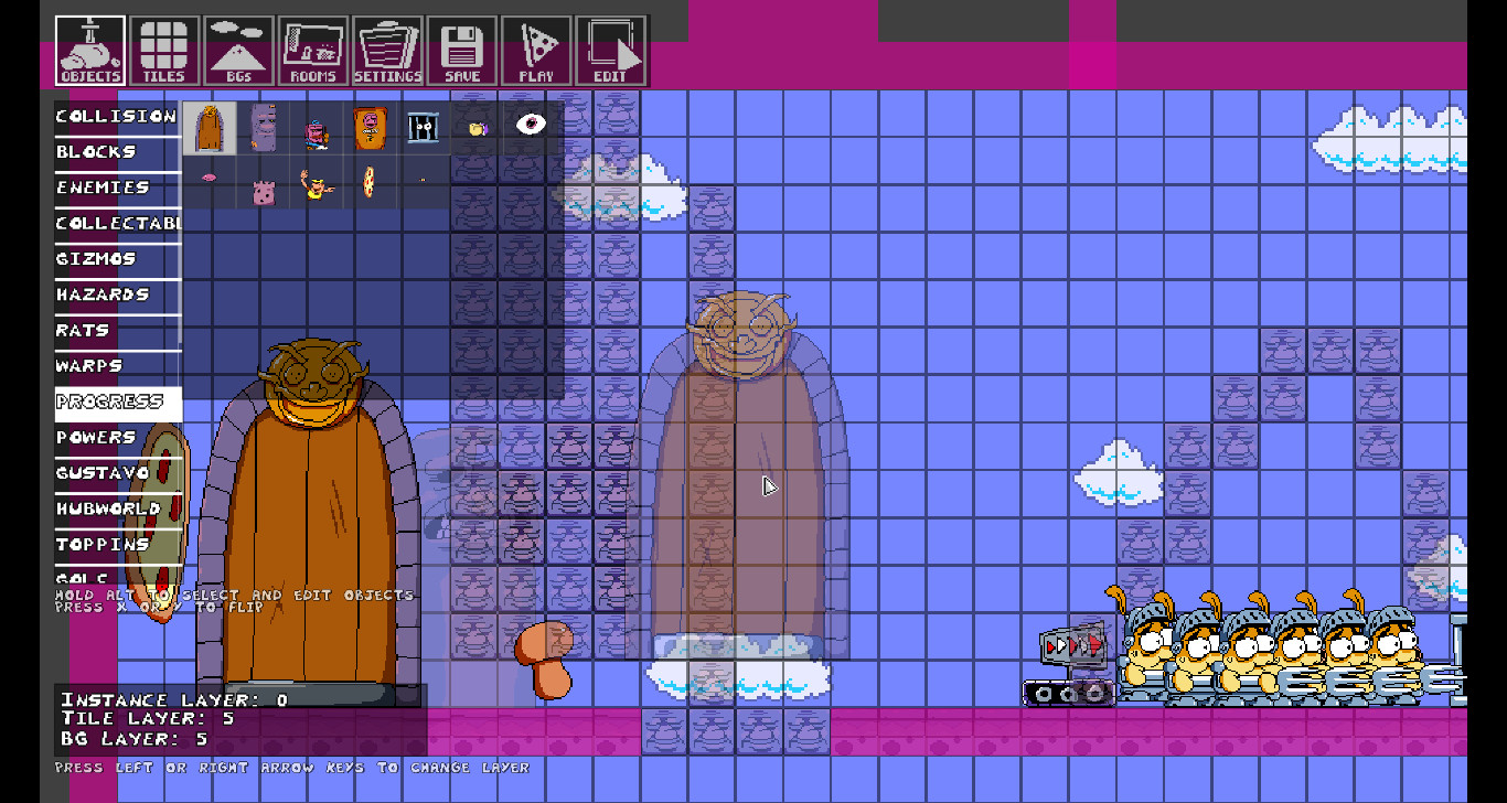 Pizza face lap 3 tutorial (IT'S BACK!) Work In Progress for Pizza Tower ...