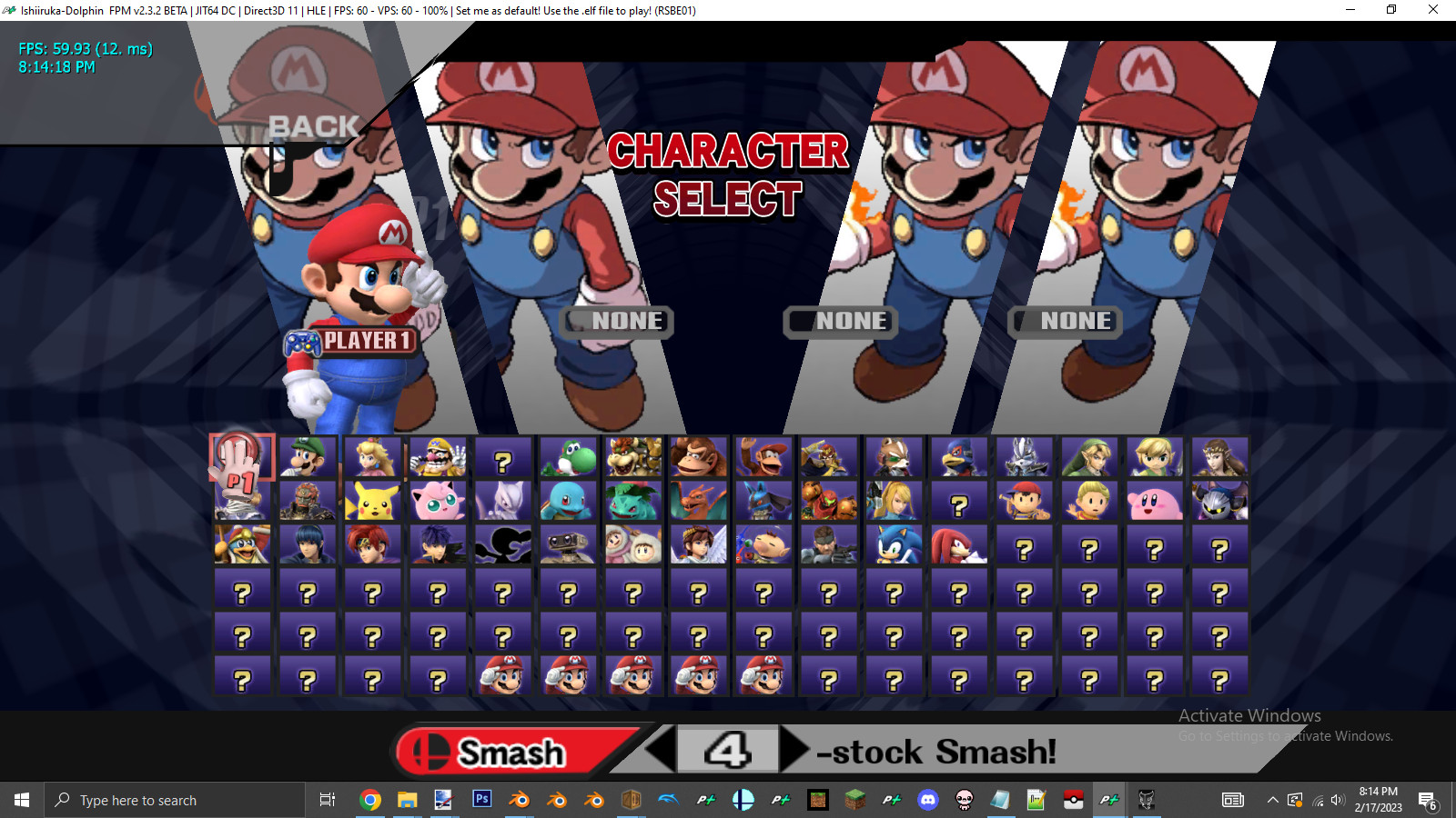 DBFZ Inspired CSS Work In Progress for Super Smash Bros. Brawl | Brawl ...