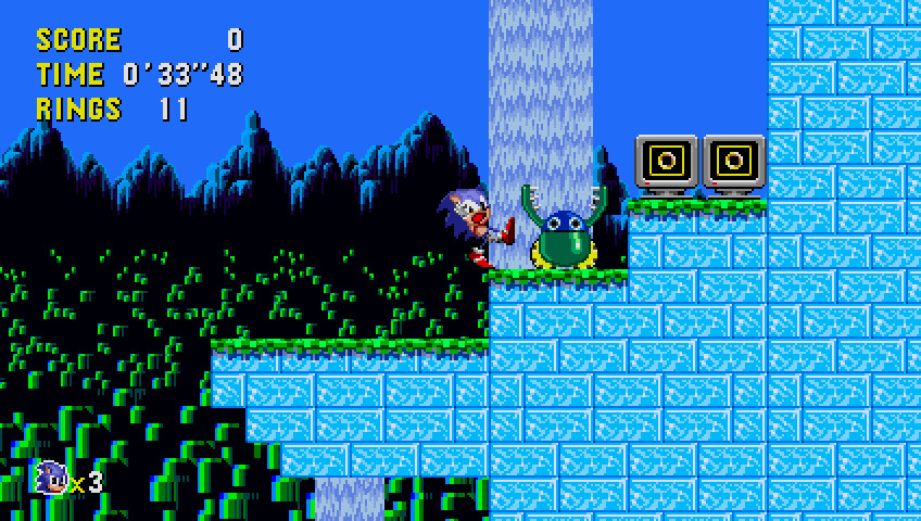 Dubious Depths Zone Work In Progress for Sonic CD (2011) | SCD Works In ...