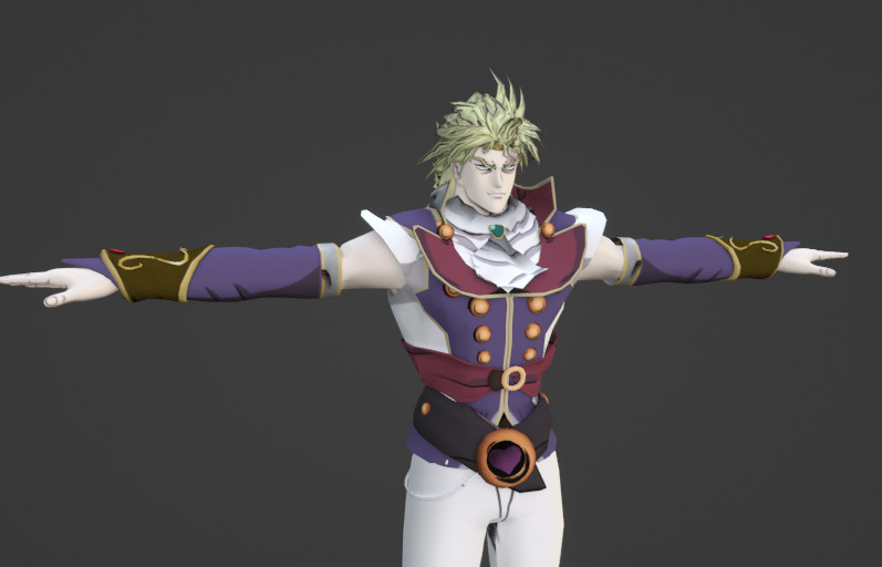 OVA Dio Brando Work In Progress for JoJo's Bizarre Adventure: All-Star ...