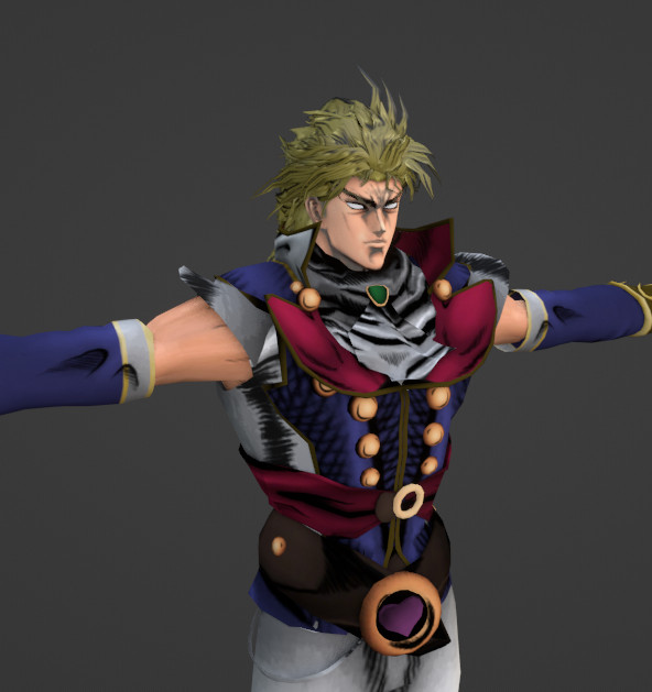 OVA Dio Brando Work In Progress for JoJo's Bizarre Adventure: All-Star ...