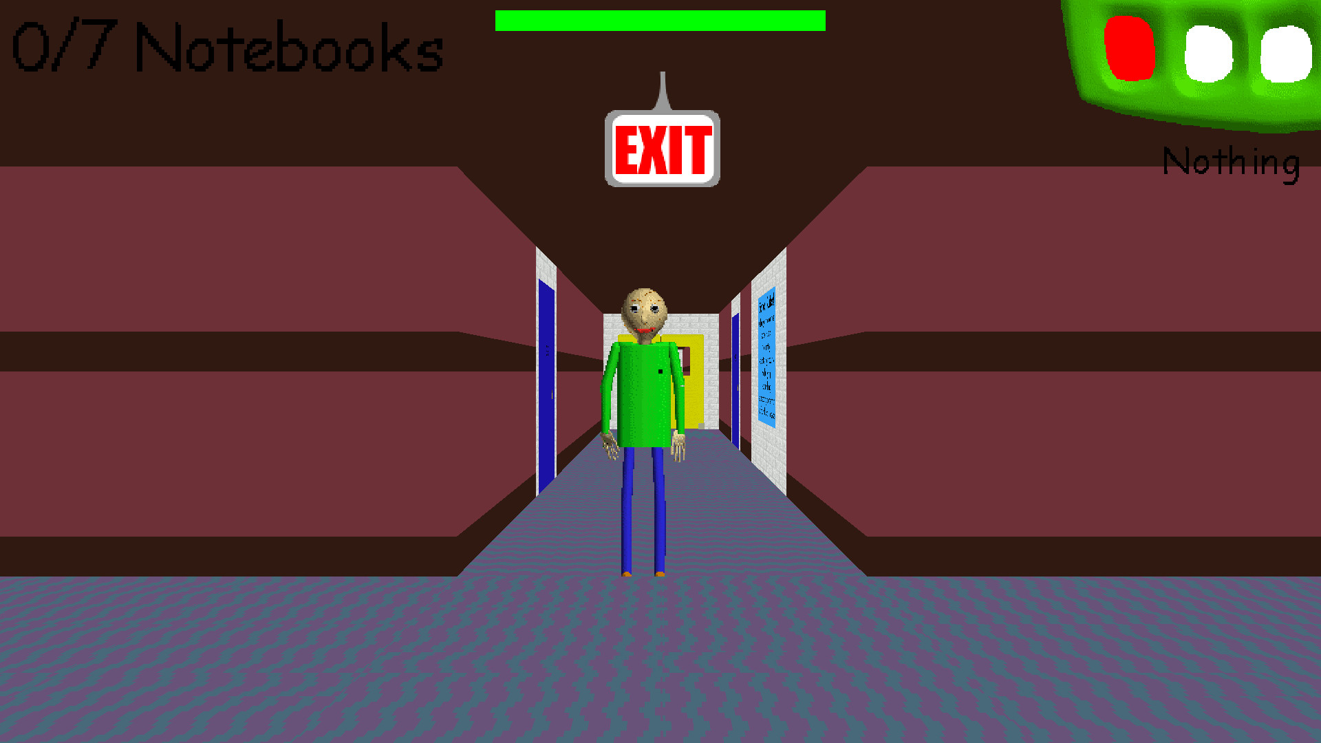 Sans basics and how to have a bad time Work In Progress for Baldi's ...