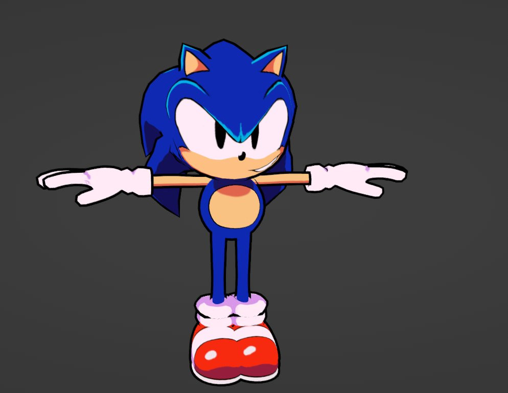 Sonic Rhythm Rush REBOOTED Work In Progress for Friday Night Funkin ...