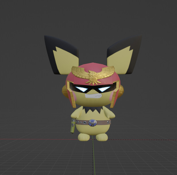 Captain Pichu (Model Import... Kinda) Work In Progress for Super Smash ...