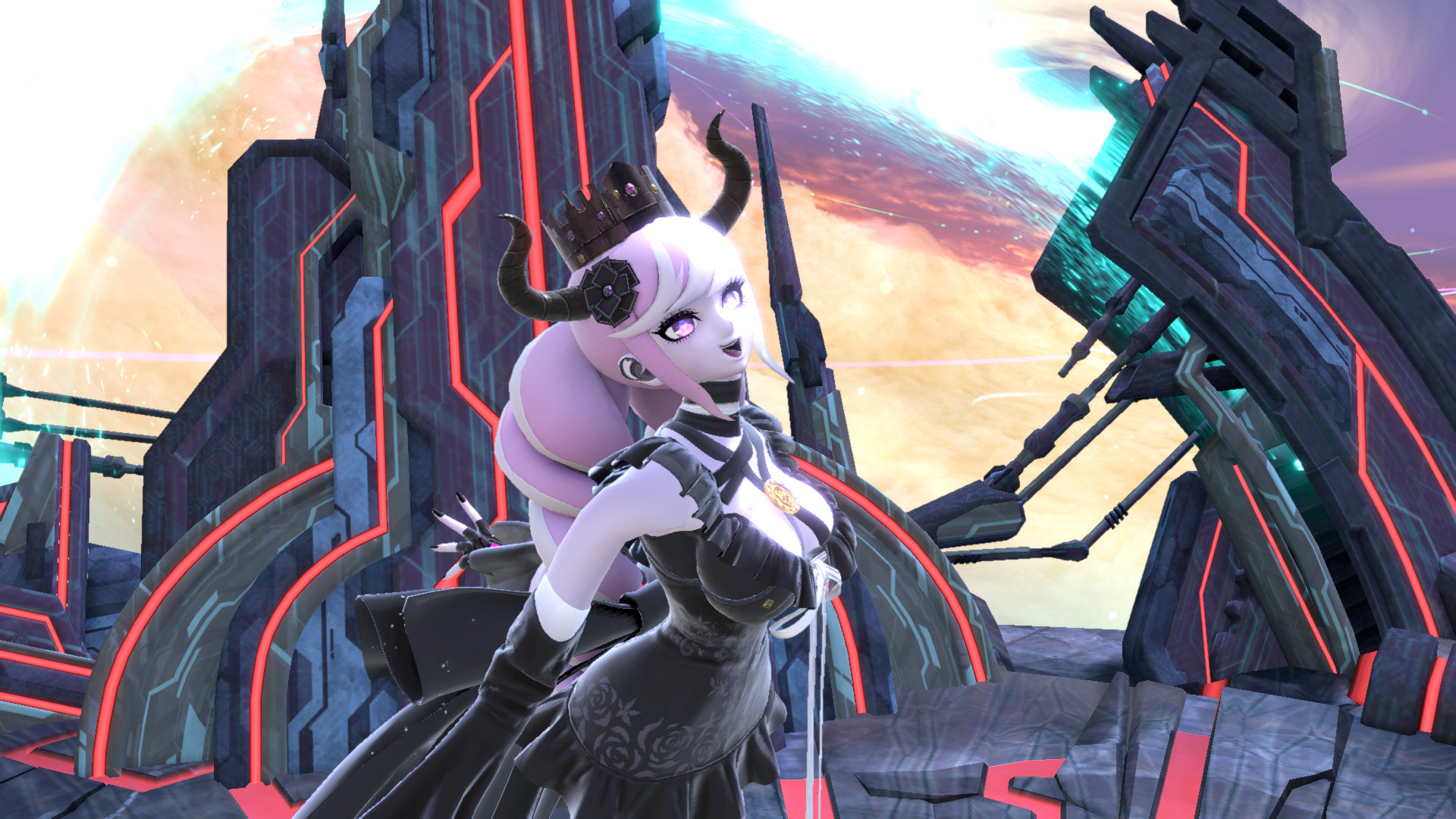 Shinigami over Daisy Work In Progress for Super Smash Bros. Ultimate ...