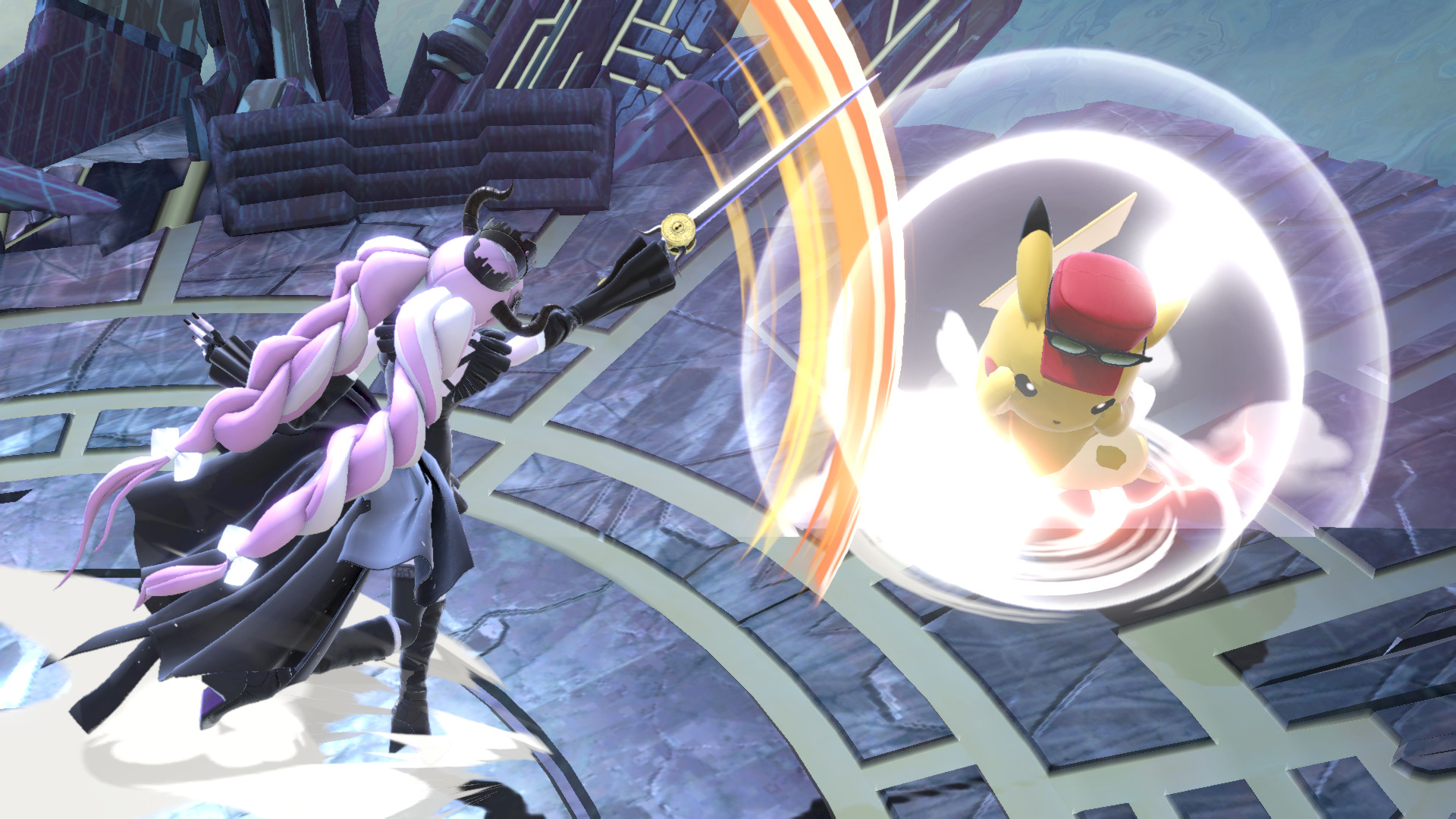 Shinigami over Daisy Work In Progress for Super Smash Bros. Ultimate ...