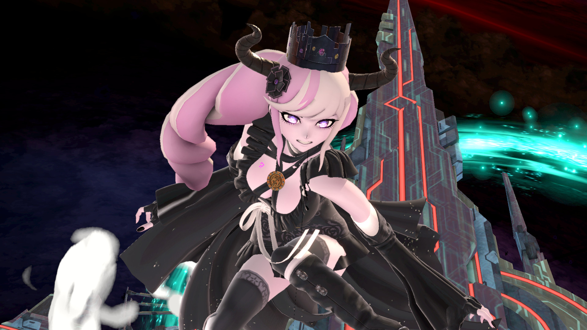 Shinigami over Daisy Work In Progress for Super Smash Bros. Ultimate ...