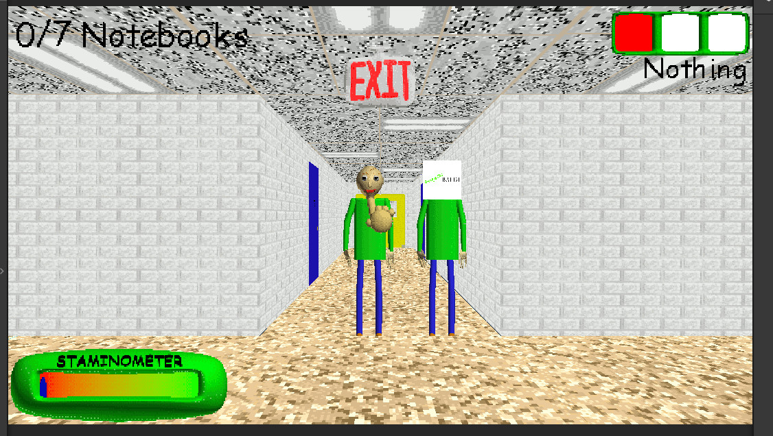 BaldiBCNB Helps Baldi Work In Progress for Baldi's Basics | Baldi Works ...