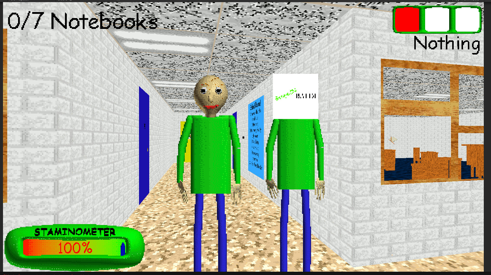 BaldiBCNB Helps Baldi Work In Progress for Baldi's Basics | Baldi Works ...