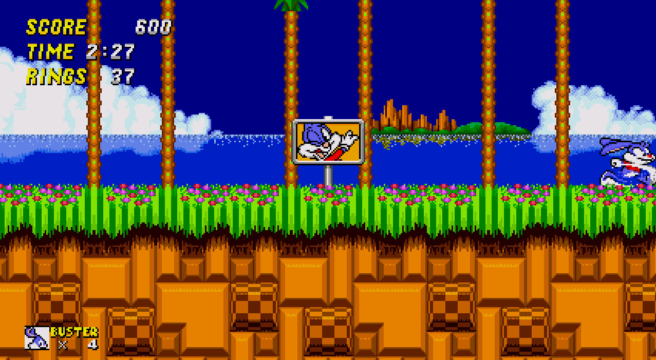 Tiny Toons 2 Absolute Work In Progress for Sonic The Hedgehog 2 ...