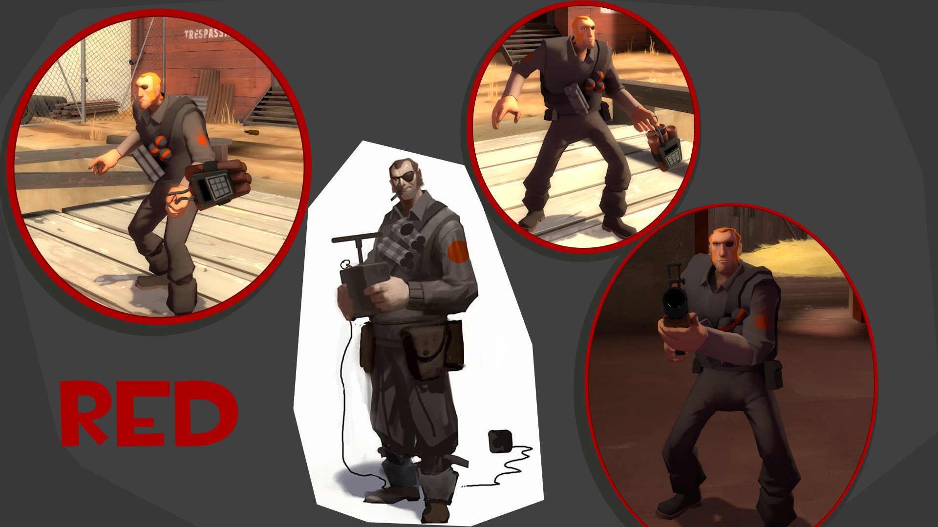 Concept art Characters Work In Progress for Pre-Fortress 2 | PF2 Works ...