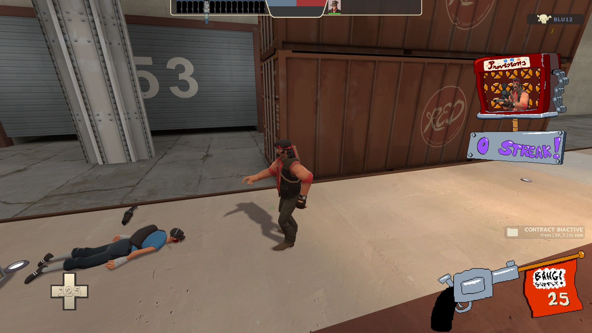 Pizza Mann HUD Work In Progress for Team Fortress 2 | TF2 Works In Progress