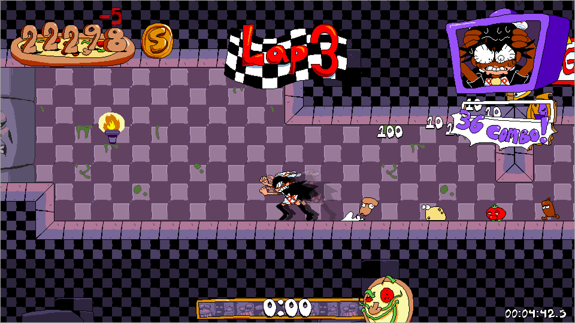 Peppina Lap 3 Work In Progress for Pizza Tower | PT Works In Progress