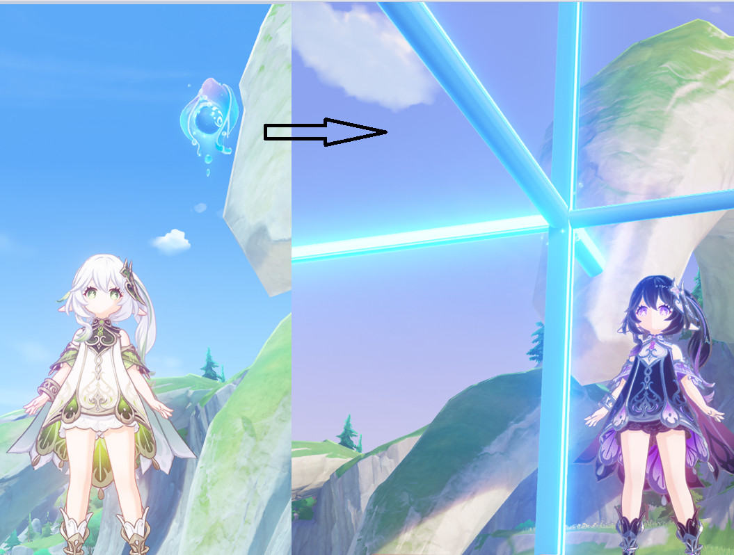 Exposed Oculi Work In Progress for Genshin Impact | GI Works In Progress