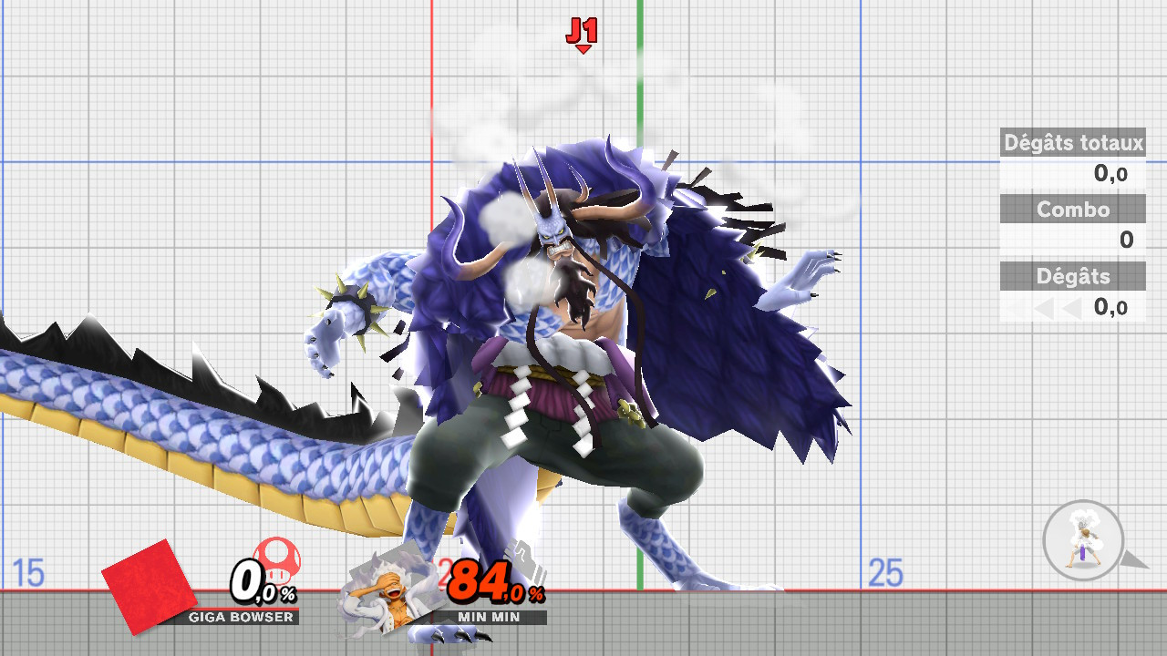 Luffy Gear 5 Moveset over Min Min Work In Progress for Super Smash Bros ...