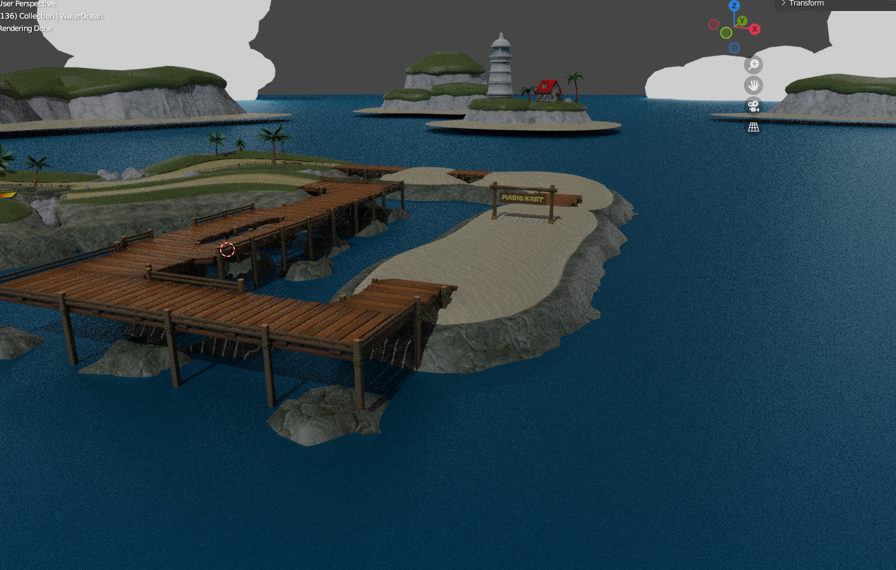 GBA Cheep Cheep Island (Tour) Work In Progress for Mario Kart 8 | MK8 ...