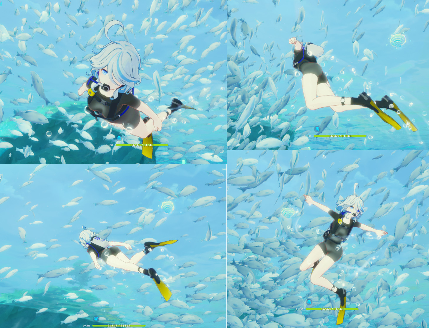Furina the Diver Work In Progress for Genshin Impact | GI Works In Progress