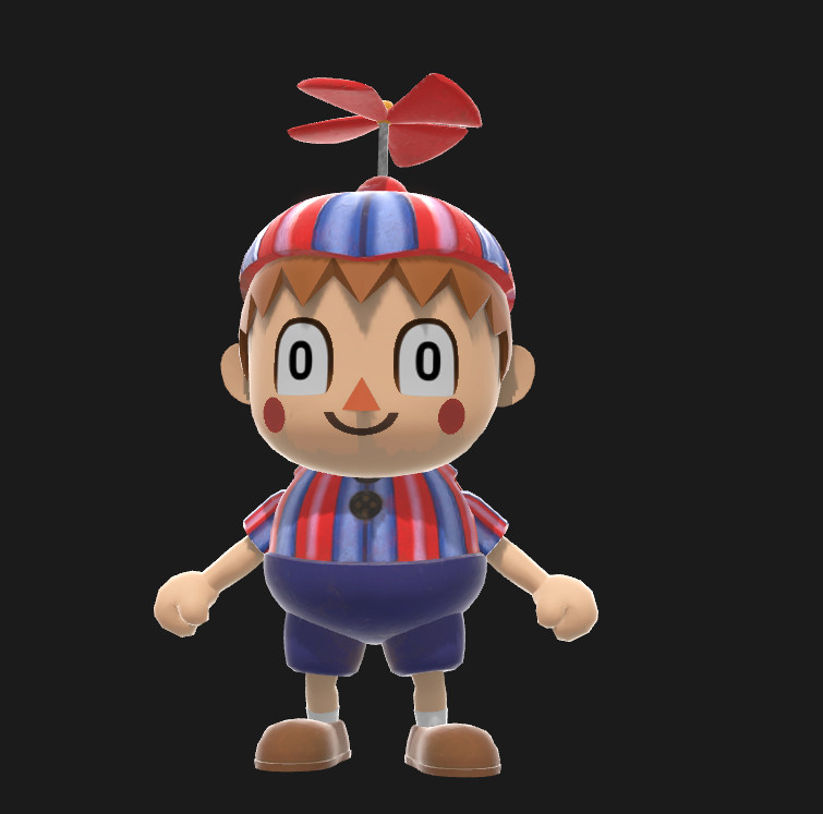 Balloon Boy Villager Work In Progress for Super Smash Bros. Ultimate ...
