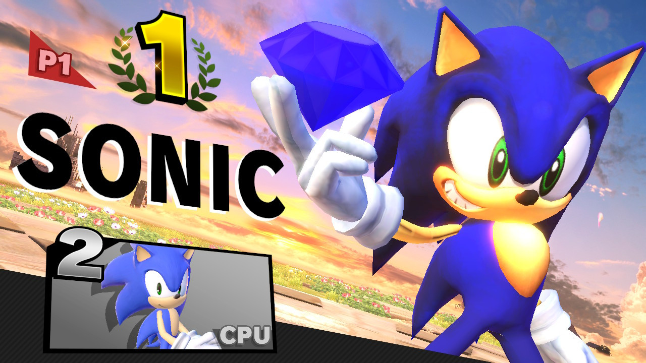 Akaneia Sonic Work In Progress for Super Smash Bros. Ultimate | SSBU ...