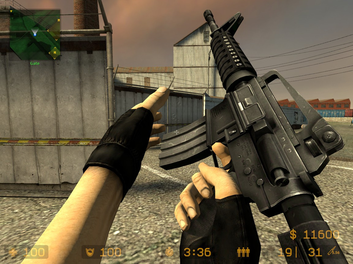 1.6 style m4a1 Work In Progress for Counter-Strike: Source | CS:S Works In Progress