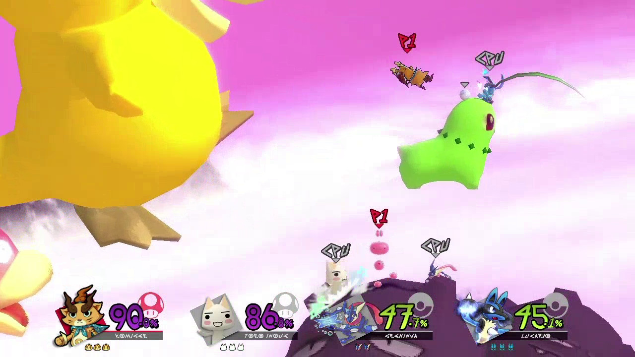 Poké Floats W.I.P Work In Progress for Super Smash Bros. Ultimate ...