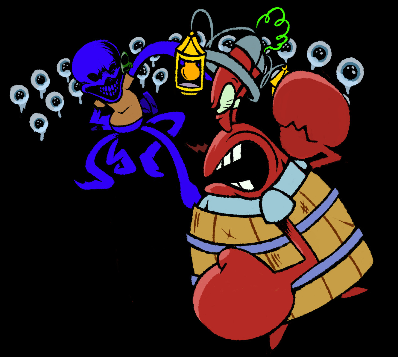 Darnell Wet Fart: Halloween Mix (WIP PAGE) Work In Progress for Friday ...