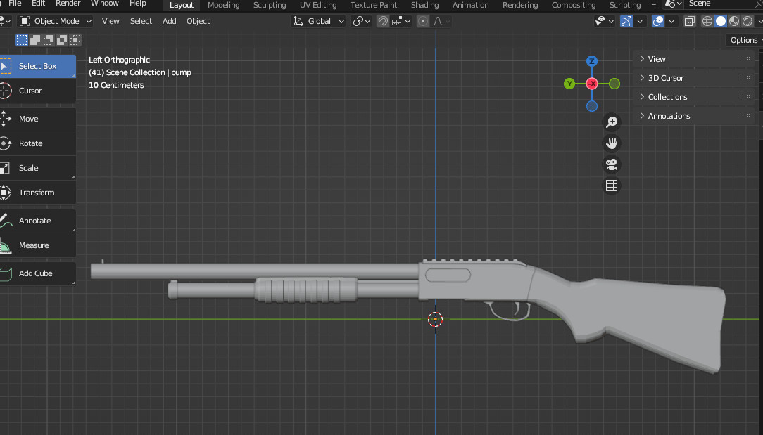 My first model Work In Progress for Source Engine | Source Works In Progress