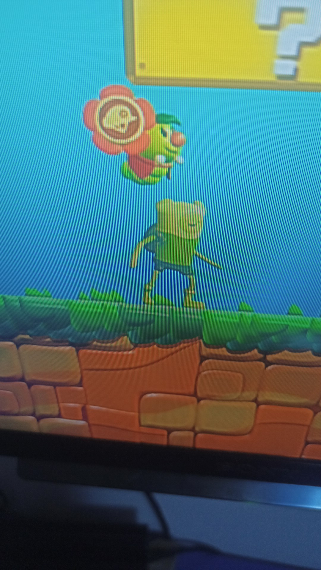 Finn from adventure time!!! Work In Progress for Super Mario Bros ...