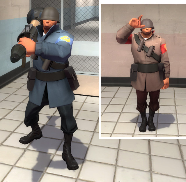 Concept art Characters Work In Progress for Pre-Fortress 2 | PF2 Works ...