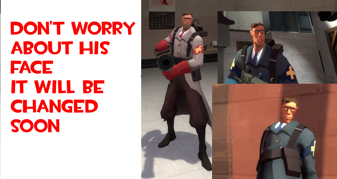 Concept art Characters Work In Progress for Pre-Fortress 2 | PF2 Works ...