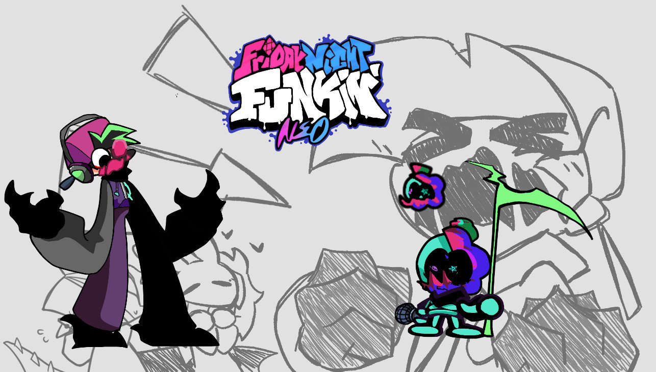 Neo Monster BF + Neo Pico Work In Progress for Friday Night Funkin ...