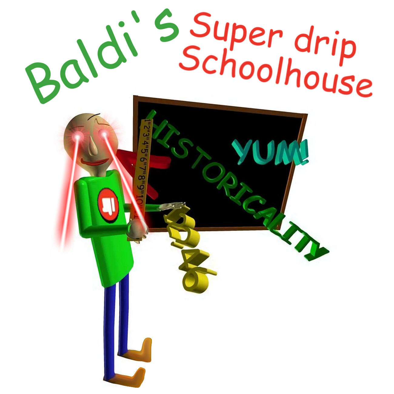 Baldi's Super drip Schoolhouse Work In Progress for Baldi's Basics ...