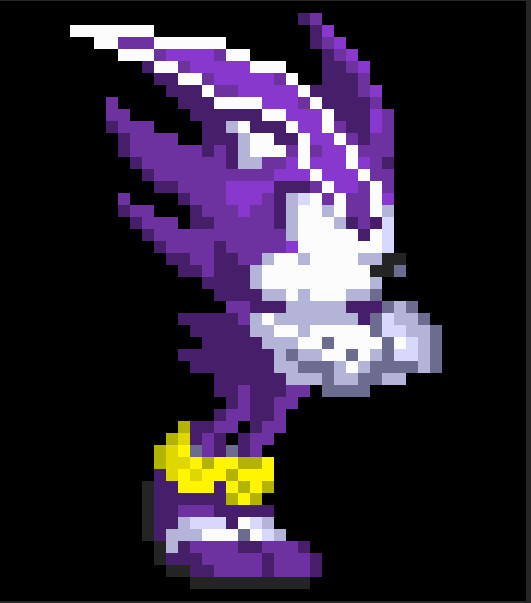 Darkspine Sonic in Sonic 3 A.I.R Work In Progress for Sonic 3 A.I.R ...