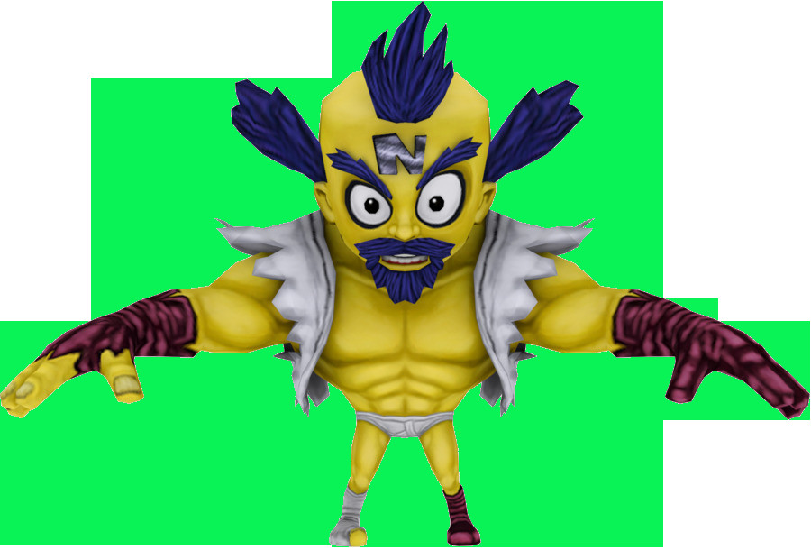 Doctor Neo Cortex Work In Progress for Mario Kart 7 | MK7 Works In Progress
