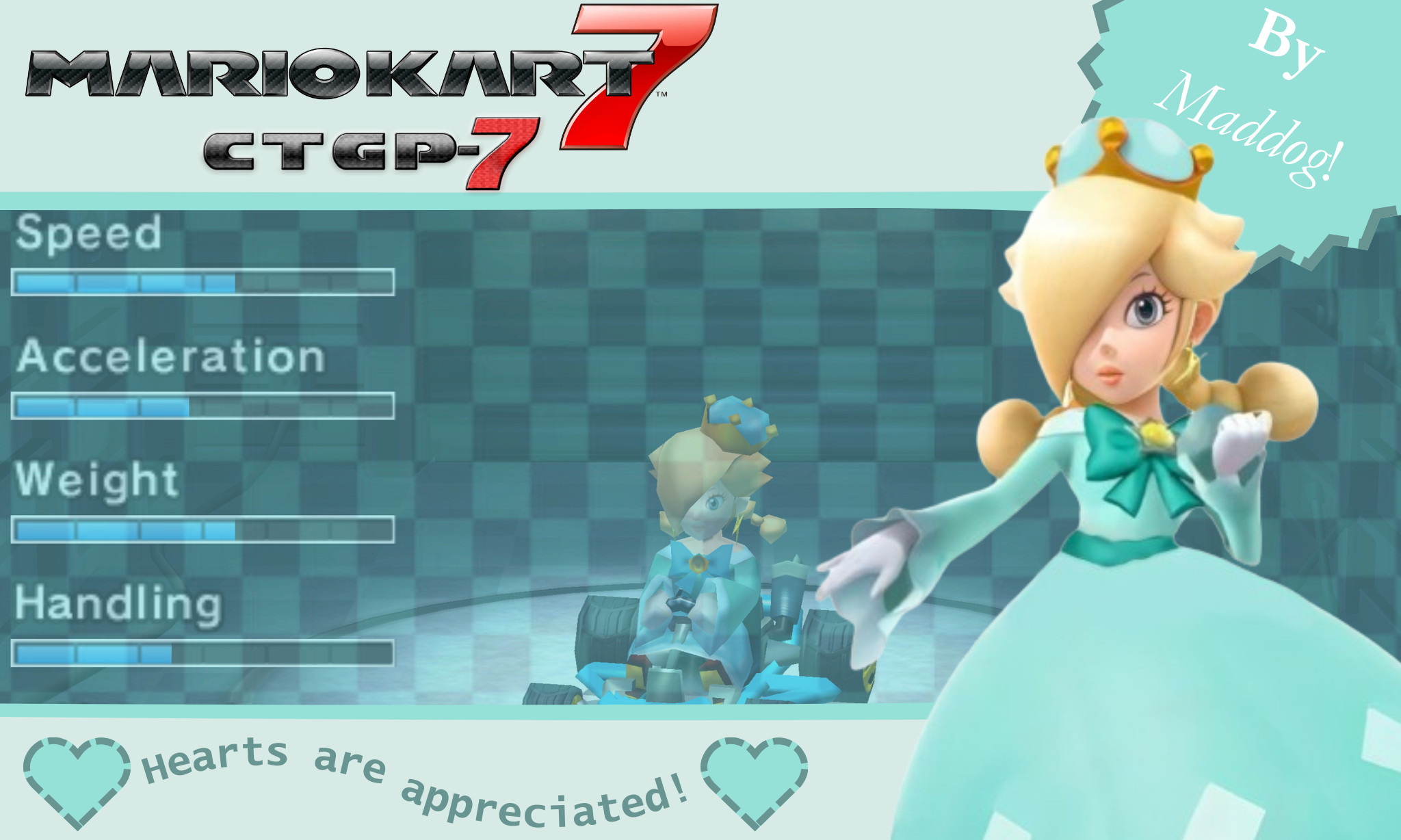 Rosette: Worst of the WORST! Work In Progress for Mario Kart 7 | MK7 ...